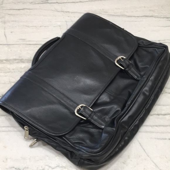 Monarch | Bags | 3pouch Milled Cowhide Laptop Bag | Poshmark
